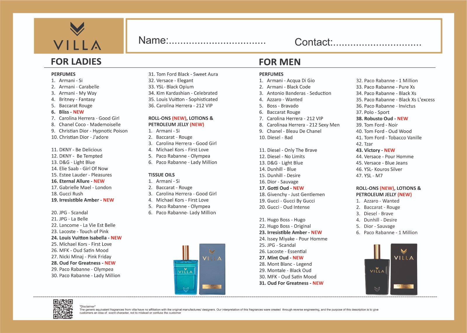 Villa Fragrances – Villa Fragrances, wholesale, stock, perfumes, lotions